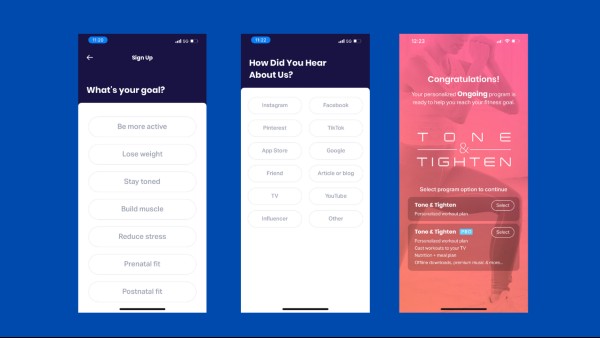 Deliver personalized solutions just like FitOn App!